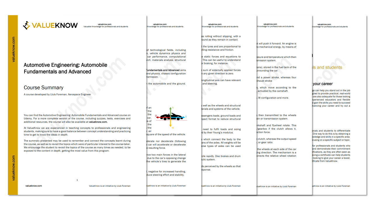 Valuable Knowledge for professionals and students